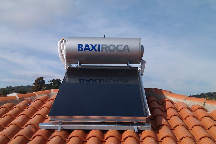 Energía solar para calentamiento de agua | Frapean, S.L.